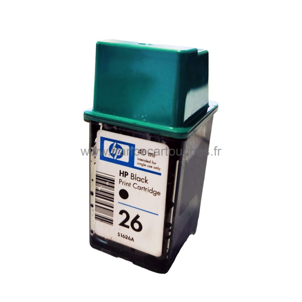 HP N°26 (Réf 51626A) – France Cartouches